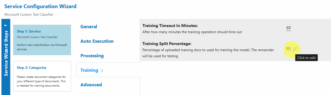 Microsoft Custom Text Classification - AIForged Documentation